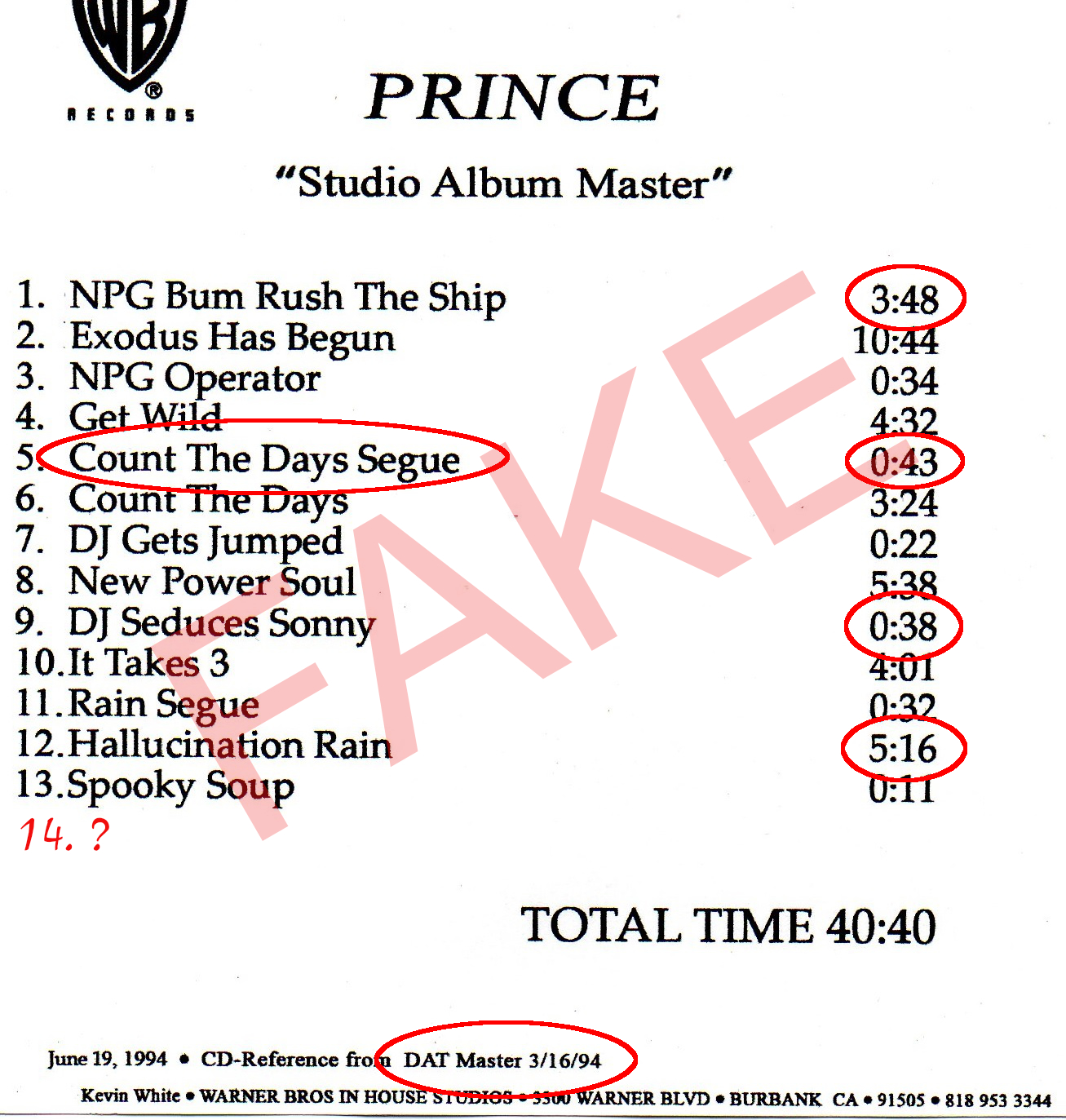 The Development History of Exodus